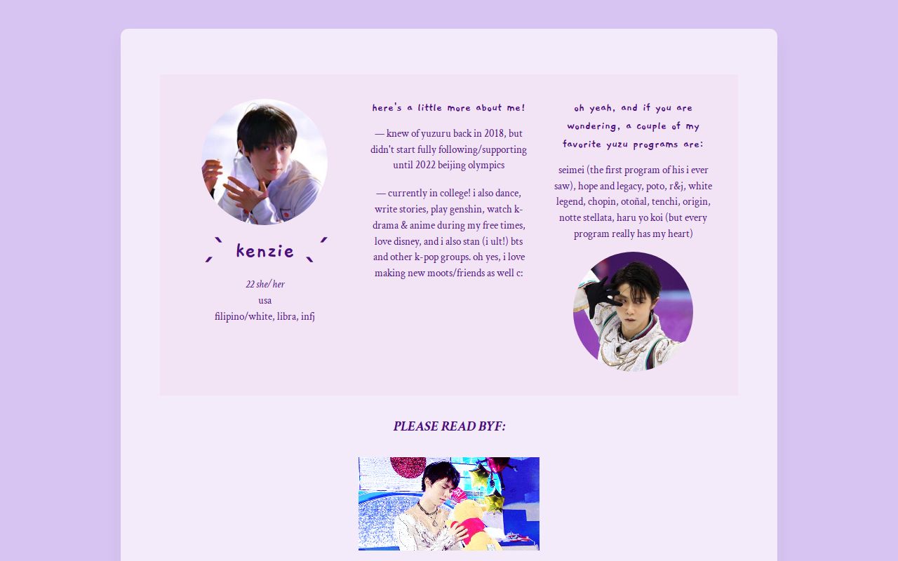 welcome to kenzie's world